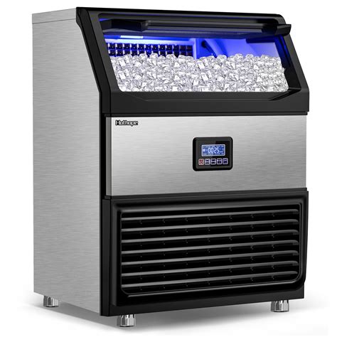 Commercial Ice Maker Machine 450lbs 24h With 77lbs Large