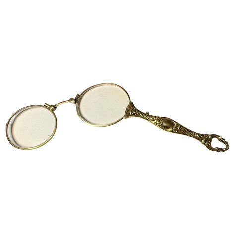 Antique 14k Gold Victorian Vintage Spectacles Lorgnette Eyeglasses With