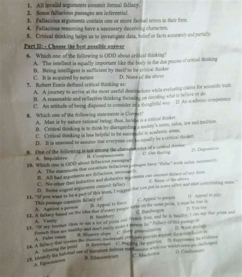 1 All Invalid Arguments Commit Formal Fallacy 2 Some Fallacious