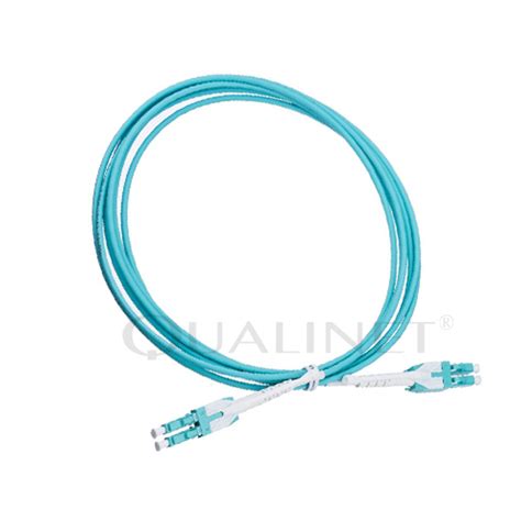 Om3 10g Multimode Duplex Lc To Lc Uniboot Fiber Optic Cable Patch Cord