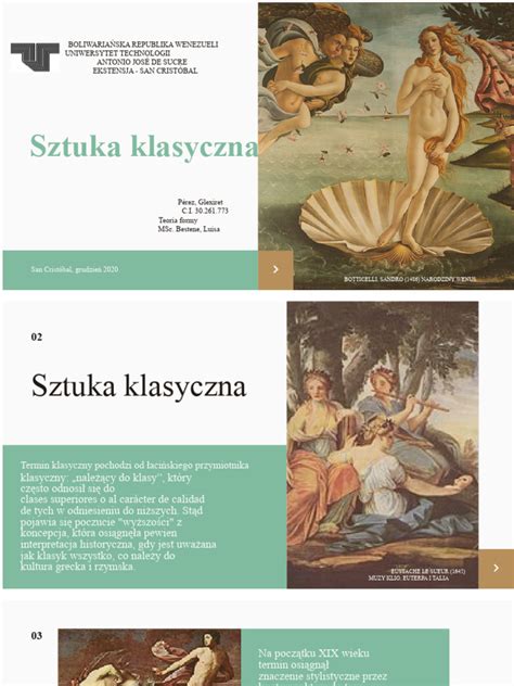 Sztuka Klasyczna Slajdy Pdf