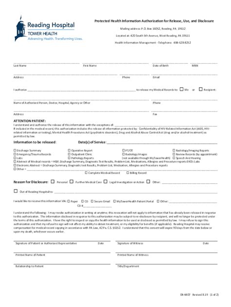 Fillable Online Authorization For Disclosure Of Protected Health Information Cigna Fax Email