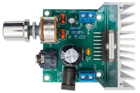 TDA7297 2x15W audio amplifier