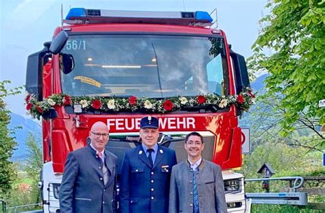 Fahrzeugweihe Für Ffw Anger Und Landkreis Bgl Samerberger Nachrichten