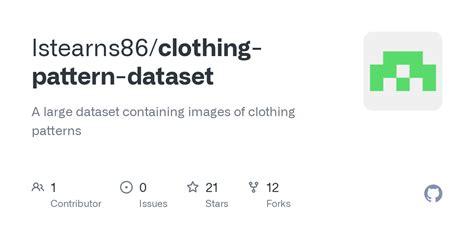 Github Lstearns86clothing Pattern Dataset A Large Dataset