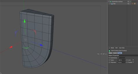 Subdivision Issue With Polygon Mesh Rcinema4d