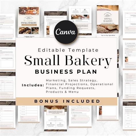 Bakery Business Plan Small Business Plan Proposal Startup Cake