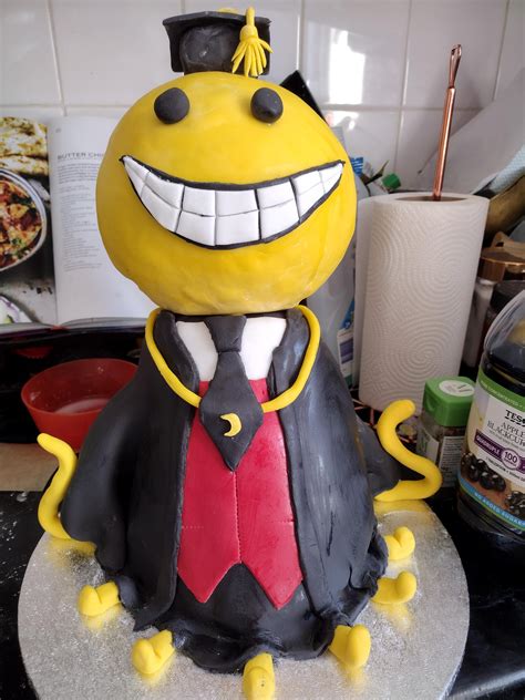 Assassination Classroom Cake Not Amazing But I Have A Happy Son R