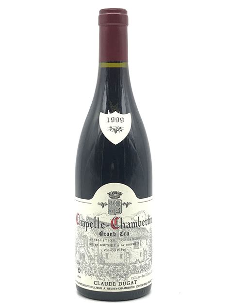 1999 Claude Dugat Chapelle Chambertin Grand Cru Bottle 750ml