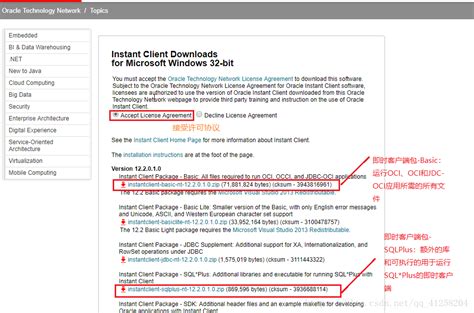 Oracle Instant Client即时客户端 安装与配置及第三方连接工具PL SQL Developer的使用 灰信网软件开发博客聚合