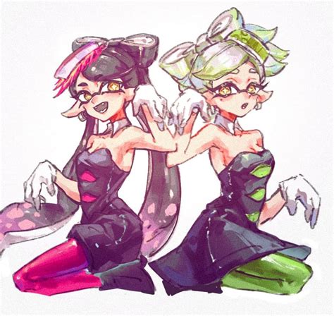 Callie And Marie Splatoon And More Drawn By Thenintlichen Danbooru