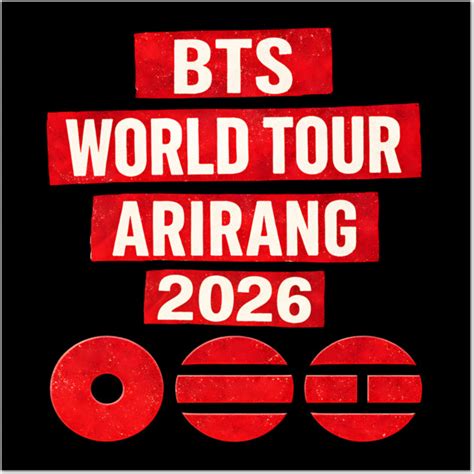 Arirang World Tour Bts 2026 Kpop Fan Posters And Art Prints Teepublic