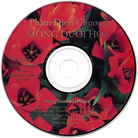Mộng Dưới Hoa Cd002 Phạm Đình Chương Mộng Dưới Hoa Nrg Chia Sẻ