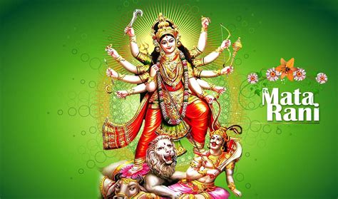Download Mata Rani Abstract Green Background Wallpaper