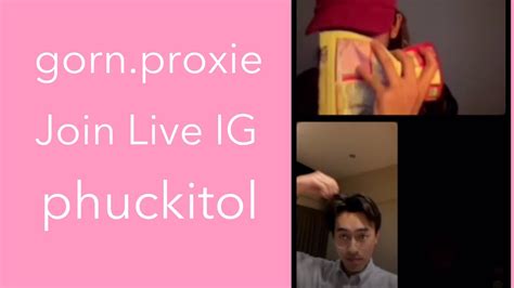 20240213 Gornproxie 🩷 Join Live Ig Phuckitol Proxiegorn Proxieth Youtube
