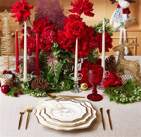 Christmas Tableware Hire The Pretty Table Event Hire