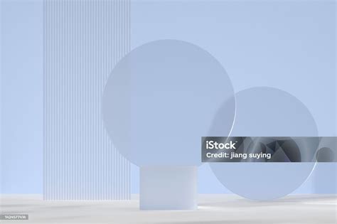 3d 렌더링 가상 제품 디스플레이 플랫폼 기하 도형에 대한 스톡 사진 및 기타 이미지 기하 도형 배경 주제 입체 이미지 Istock