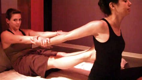 Thai Massage Part 2 Body Techniques And Demonstration On Woman Body Work