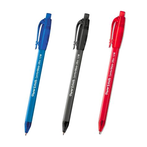 Paper Mate Comfortmate Retractable Ballpoint Pen Medium Teachers File