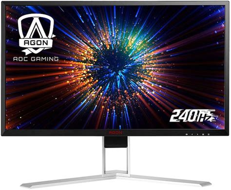 AOCs Agon Monitors With 0 5ms Response Time 240 Hz Refresh Now Available