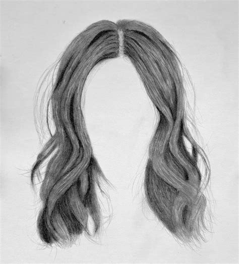 Realistic Hair Sketch