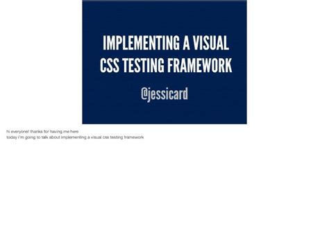 pdf implementing a visual css testing framework dokumen tips