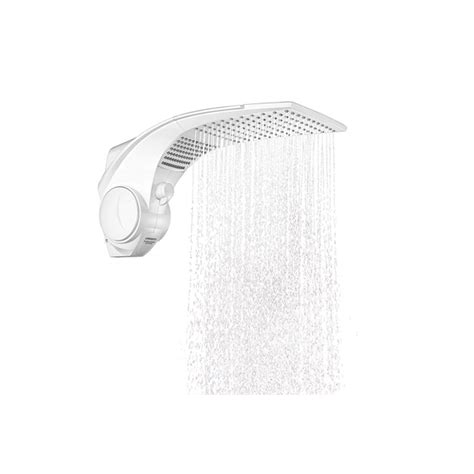 Chuveiro Elétrico Duo Shower Quadra Multitemperaturas 220v 6800w Branco
