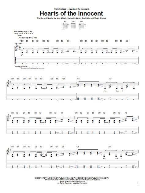 Innocent Guitar Chords Innocent Guitar Chords