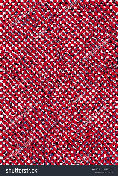 Harsh Pattern Wallpaper Red Black Stock Illustration 2192713591