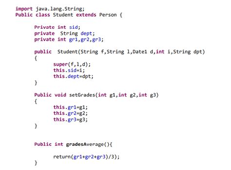 Solved Exercise 1 Write A Program To Implement Following