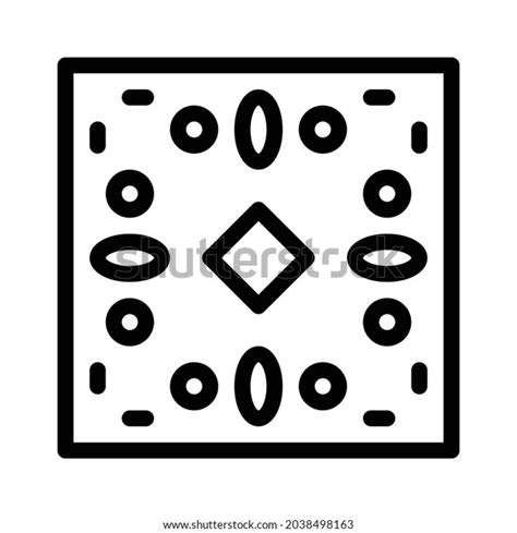 Pattern Icon Tile Icon Floor Icon Stock Vector Royalty Free