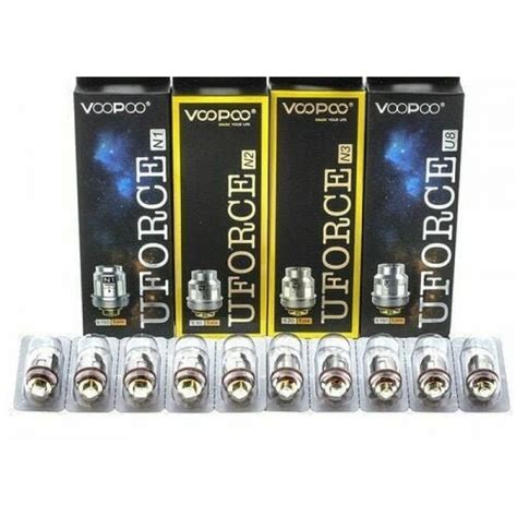Discount Voopoo Uforce U2 U4 U6 D4 N1 N2 N3 Coils Pack Of 5