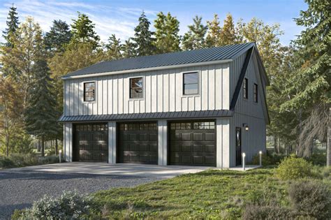 Prefab Two Story Garage With Living Space Stoltzfus Structures