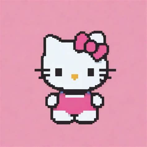 Hello Kitty Pixel Art Crea Adorables Diseños Con Idyllic