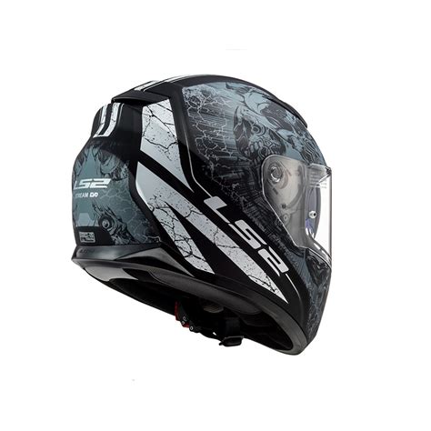 Casco Ls2 Ff320 Stream Evo Throne Negro Titanio Boutique Francisco