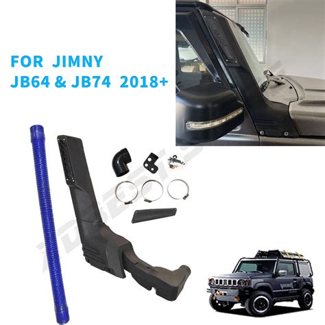 Car Air Intake Snorkel Kits No Punching Wading Hose For Suzuki Jimny