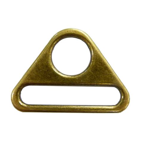 Flat Triangular Ring Antique Brass Pack Of 20 Goldsmith And Jewellery
