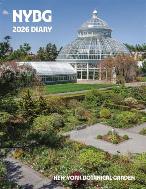 Ny Botanical Gardens Sunday Start Deluxe A5 Diary 2026 Bog Diary