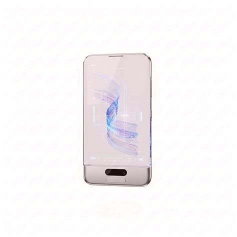 Maquete Futurista De Smartphone Renderização 3d Png Desenhado Por