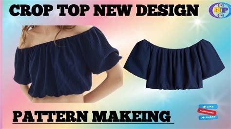 How To Sew Your Own Crop Top Beginner Sewing Tutorial Youtube