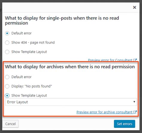 Access Control For Standard And Custom Content Types Toolset