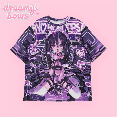 Buy Acdc Rag Addictive Akuma Devil T Shirt Dark At Dreamy Bows