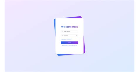 Auth Page Free React Tailwind Component