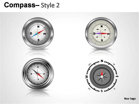 Compass Style 2 Powerpoint Presentation Slides Powerpoint Templates Designs Ppt Slide
