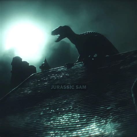 The T Rex From Jurassic World Still Has The Scars From The Ending Of