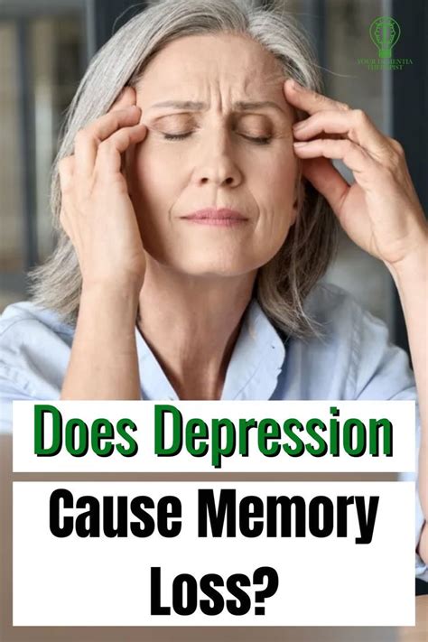 Does Depression Cause Memory Loss Artofit