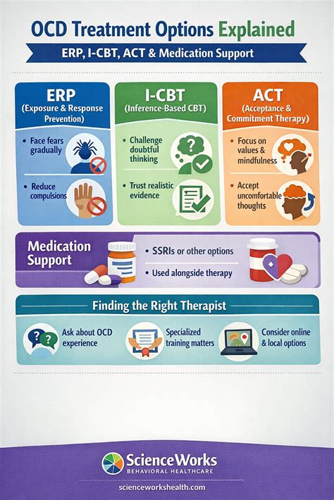Ocd Treatment Options Erp I Cbt Act And Medication