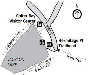 Map Of Colter Bay Campground Grand Teton National Park Mary Donahue