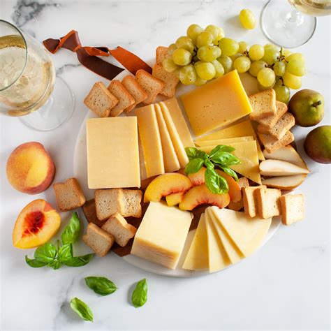 Chardonnay Cheese Assortment T Boxigourmetcheese Tst Basket