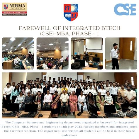 Computer Science And Engineering Department On Linkedin Farewell